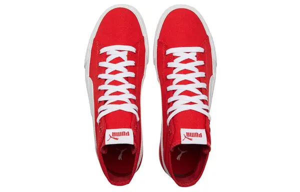PUMA Bari Mid Top Sneakers - Red