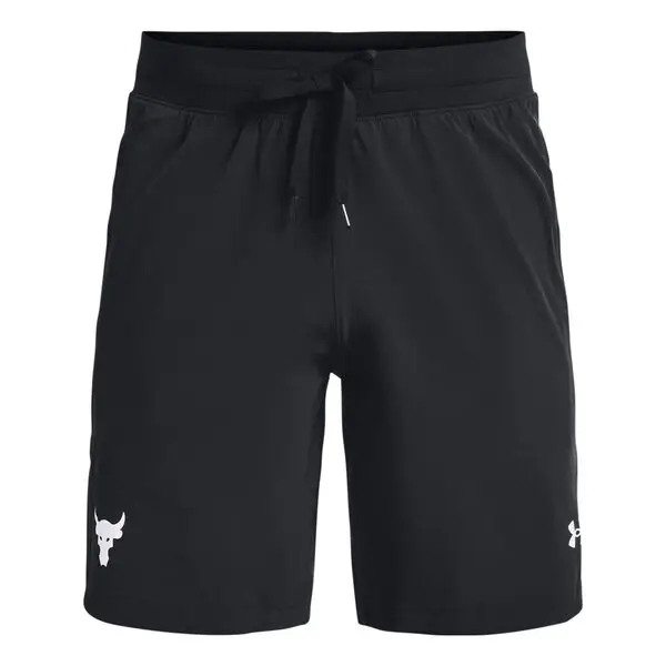 Under Armour Project Rock Training Shorts - Black/white