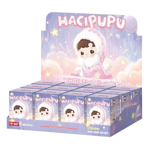 POP MART Hacipupu Whispers Of My World Figure Sealed Case - Multi-color