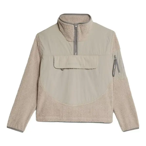 Adidas And Wander Xploric Midlayer Top - Beige