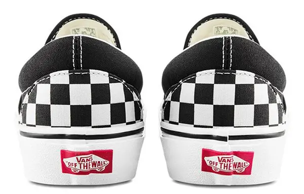 VANS Classic Slip-on Paint Drip Checkerboard - Blackwhite