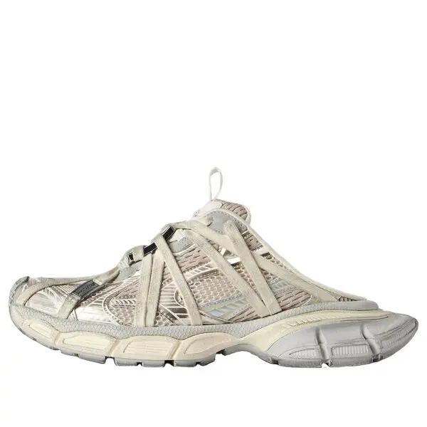 Balenciaga 3xl Extreme Laces Mule - White