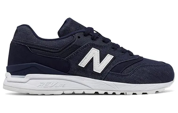 NEW BALANCE Lifestyle Sneakers - Blue/white