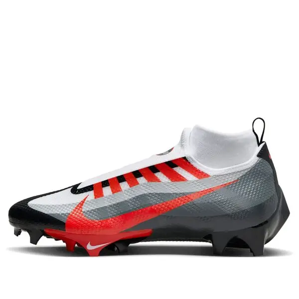 Nike Vapor Edge Pro 360 Athletic Cleats - Gray/red