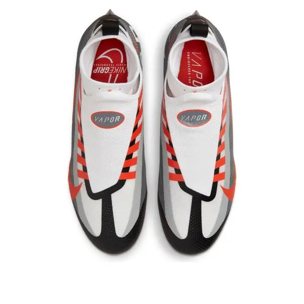 Nike Vapor Edge Pro 360 Athletic Cleats - Gray/red