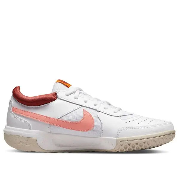 Nike Zoom Court Lite 3 Low-top Tennis Shoes - White/pink