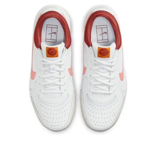 Nike Zoom Court Lite 3 Low-top Tennis Shoes - White/pink