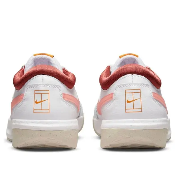 Nike Zoom Court Lite 3 Low-top Tennis Shoes - White/pink