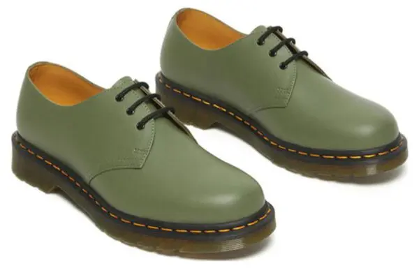 Dr. Martens 1461 Smooth Leather Oxford - Khaki/green