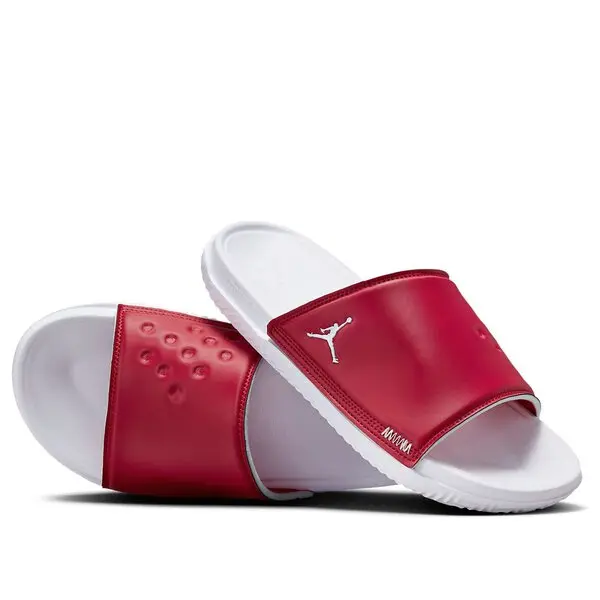 JORDAN Air Play Slide - Red/white