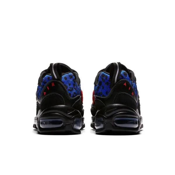 Nike Max 98 Premium Leopard Pack Sneakers - Black/blue/red