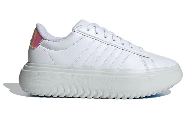 Adidas Grand Court Platform Sneakers - White