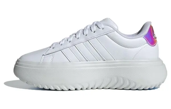 Adidas Grand Court Platform Sneakers - White