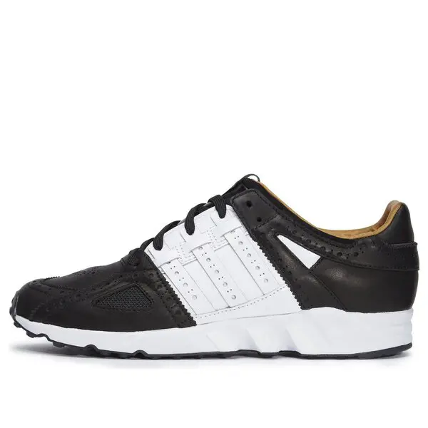 Adidas Sneakersnstuff X Eqt Running Guidance 93 'tee Time' Sneakers - Black