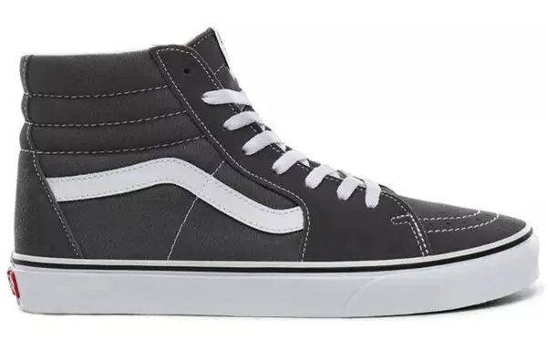 VANS Sk8-hi High-top Lace-up Sneakers - Gray