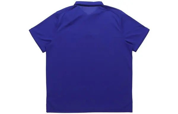 Nike Training Sports Quick Dry Breathable Short Sleeve Polo Shirt - Blue