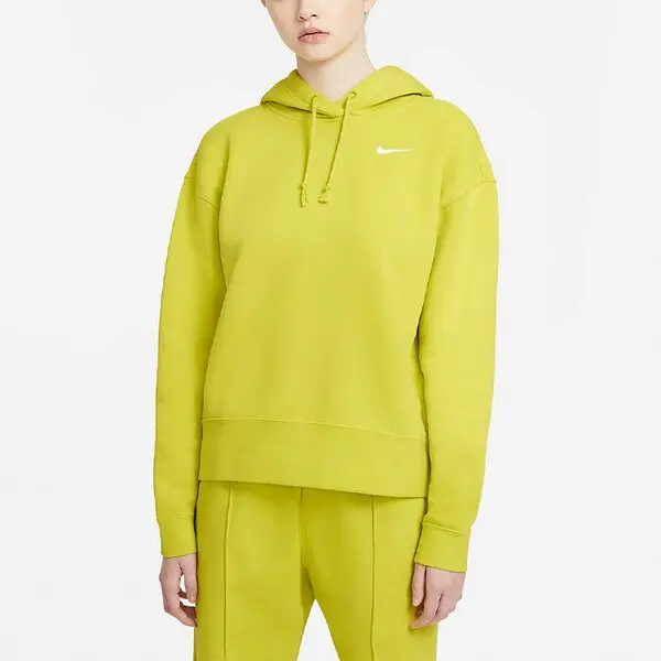 Nike Essential Hoodie - Lime