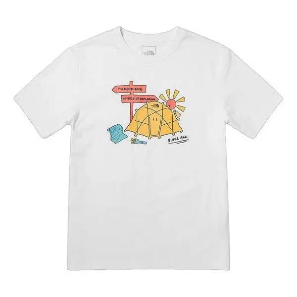 The North Face Foundation Camp Graphic T-shirt - White