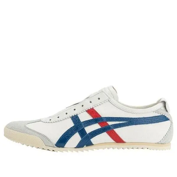 Onitsuka Tiger Mexico Slip-on Deluxe Sneakers - Gray/blue