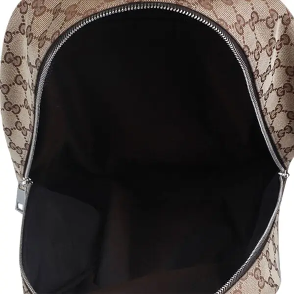 Gucci Logo Canvas Backpack