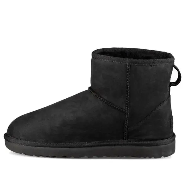 UGG Classic Mini Leather Boots - Black