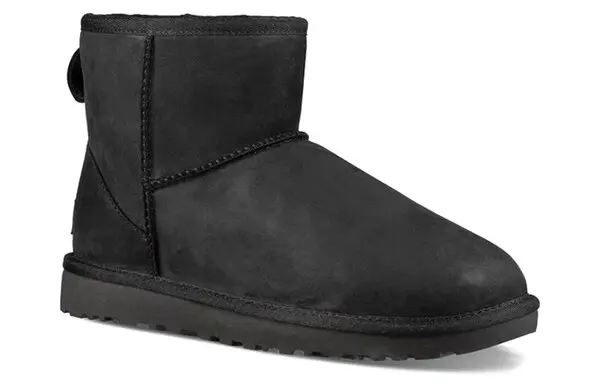 UGG Classic Mini Leather Boots - Black