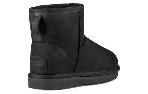 UGG Classic Mini Leather Boots - Black