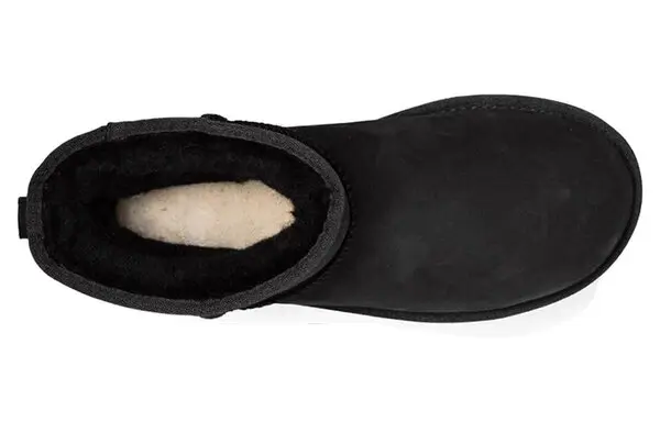 UGG Classic Mini Leather Boots - Black