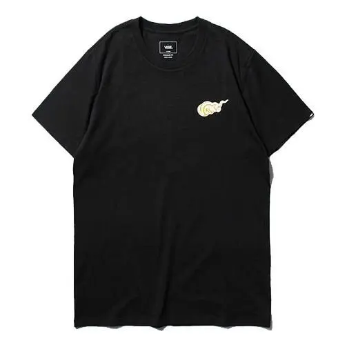 VANS Asian Artist Crossover Series Printing Round Neck Short Sleeve - Black