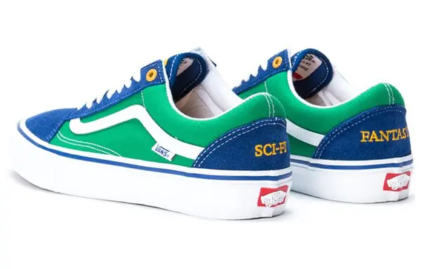 VANS Scifi Fantasy X Old Skool Pro "green Blue - Green/blue