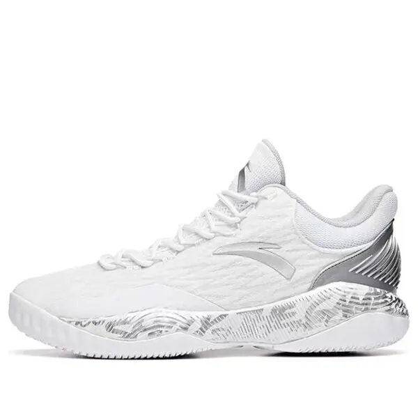 ANTA A-shock Basketball Sneakers - White/grey