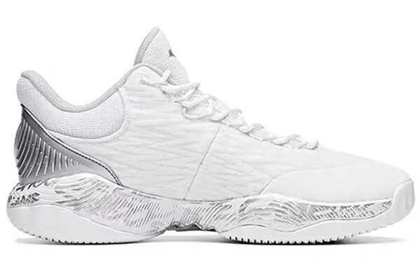 ANTA A-shock Basketball Sneakers - White/grey