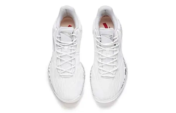 ANTA A-shock Basketball Sneakers - White/grey