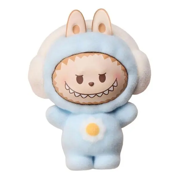 POP MART Pop Bean Fluffy And Cozy Figure 'labubu Toasty Snow Baby' Secret Edition - Multi-color