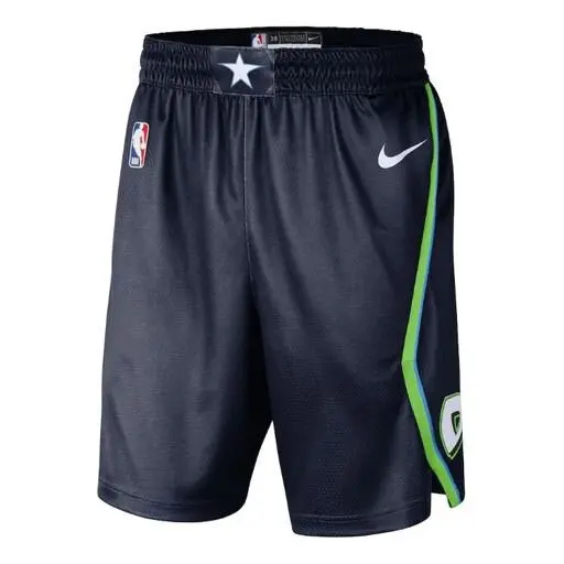 Nike Nba Mavericks Icon 19-20 City Limited Sw Shorts - Dark Blue