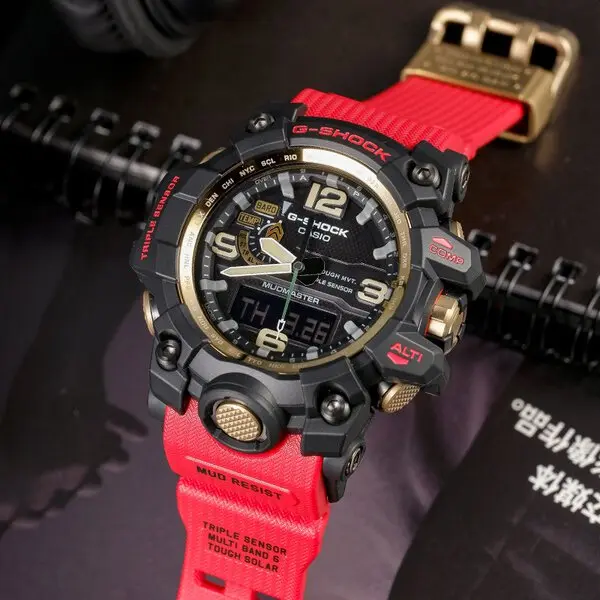 Casio G-shock Mudmaster Watch - Red