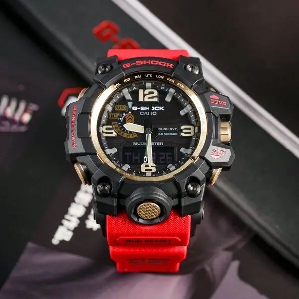 Casio G-shock Mudmaster Watch - Red