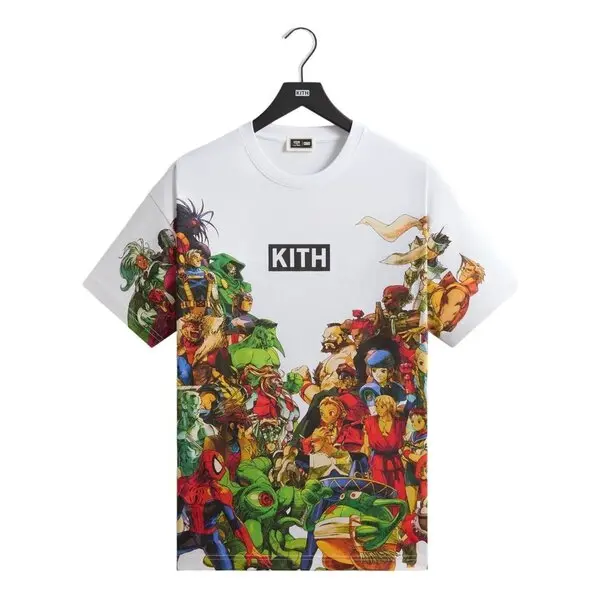 Kith X Marvel Vs. Capcom New Age Of Heroes All-over Printed T-shirt