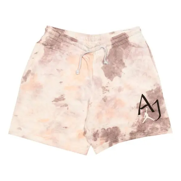 JORDAN Tie & Dye Knit Shorts - Multi-color