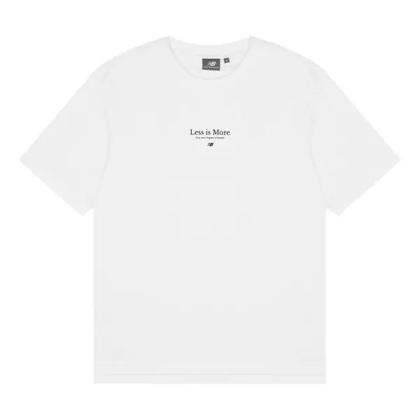 NEW BALANCE Casual Tee - White/black
