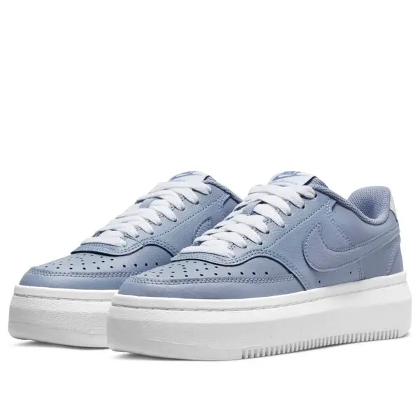 Nike Court Vision Alta Low Top Sneakers - Blue/white