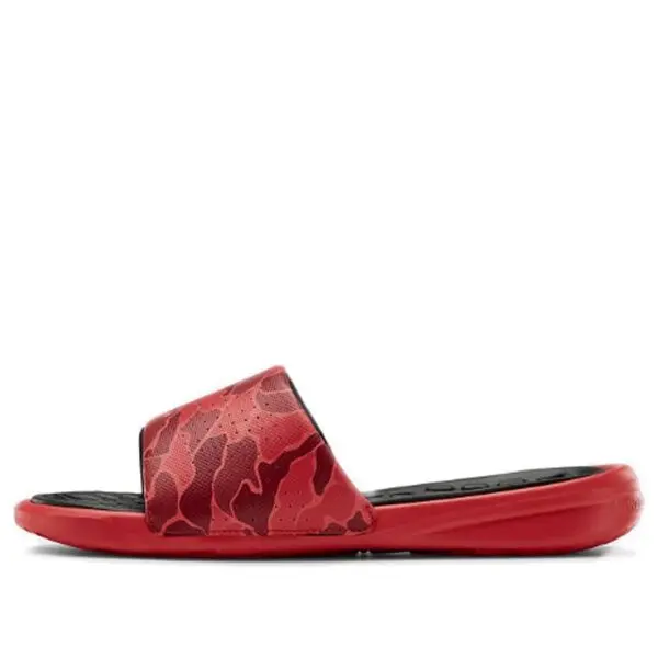 Under Armour Playmaker Diverge Slides Red Camo - Red/black