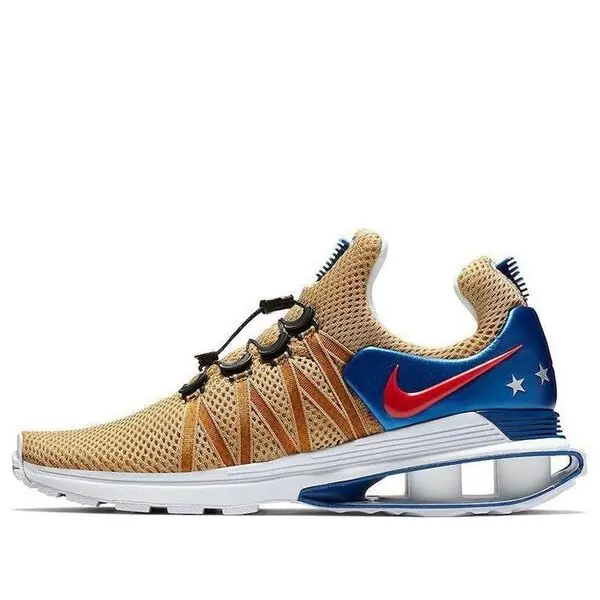 Nike Shox Gravity "metallic Gold" Sneakers