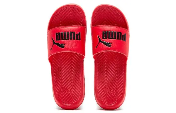 PUMA Popcat Slides - Red/black