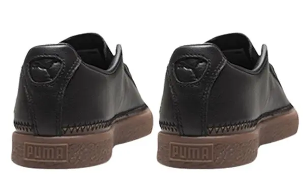 PUMA Basket Stitched Low-top Sneakers