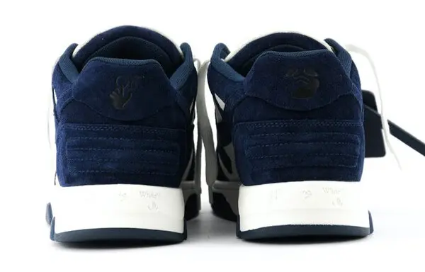 Off-White Out Of Office Low-top Sneaker - Navy/white
