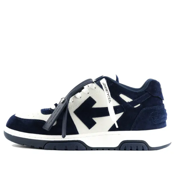 Off-White Out Of Office Low-top Sneaker - Navy/white