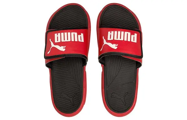 PUMA Royalcat Comfort Sandals - Black/red