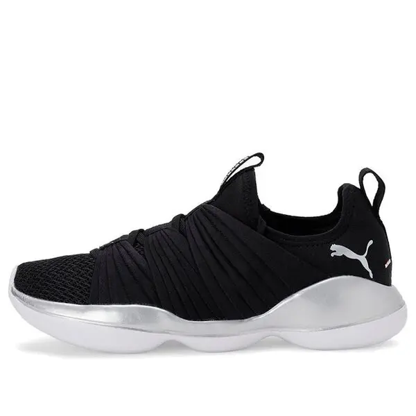 PUMA Flourish Low Top Sneakers - Black/white