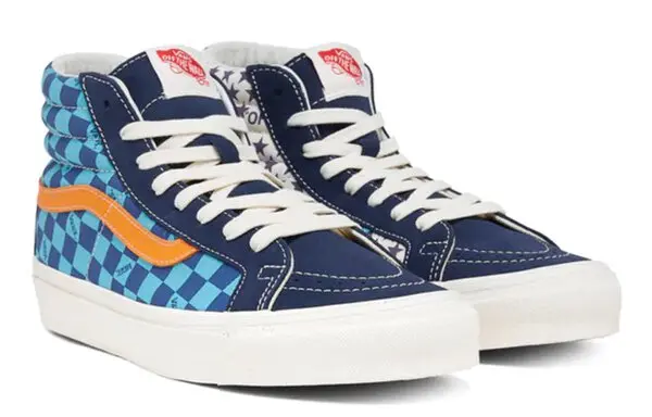 VANS Ua Og Sk8-hi Lx High Top Sneakers - Blue